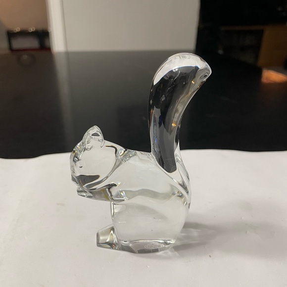 Baccarat | Accents | Baccarat Squirrel Crystal Figurine | Poshmark
